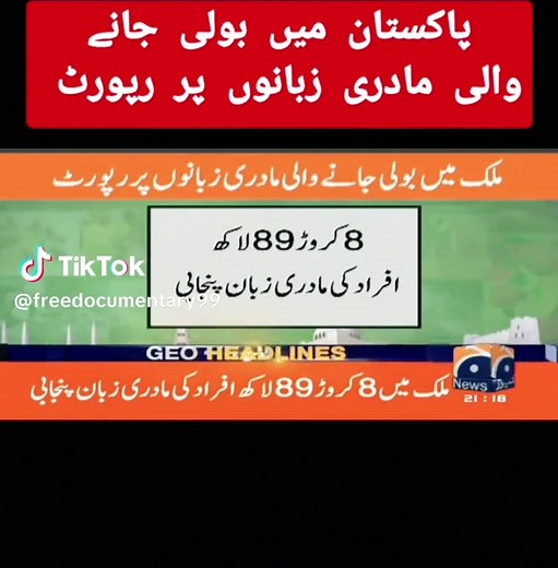 Report on Mother Languages Spoken in Pakistan#pakistan #language #motherlanguage #punjabi #pashto #sindhi #balochi #urdu #report #languages #for #viral #viralvideo #foryou #spokenlanguage #punjab #kpk #sindh #balochistan #kashmir #gilgitbaltistan #pakistani