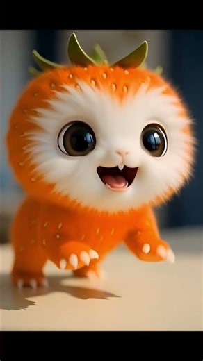 This Adorable Strawberry Creature is Having WAY Too Much Fun! 🍓😂💕