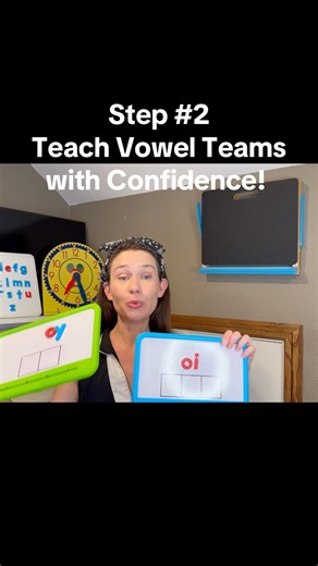 Stop the Guessing 🛑! Step 2 in Teaching Vowel Teams! #learntoread #phonics
