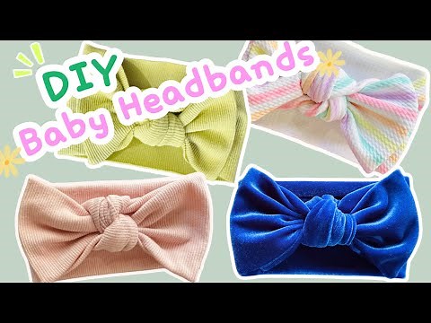How to Sew Baby Headbands: Step-by-Step Tutorial for All Sizes