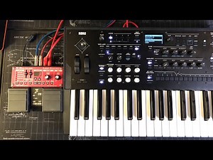 Boss RC-30 Loop Station & The KORG WaveState - Live Demo