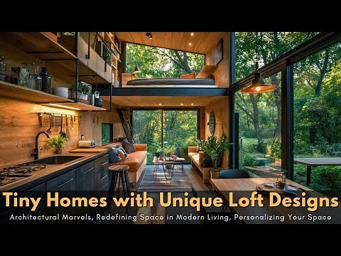 Architectural Marvels: Tiny Homes with Unique Loft Designs