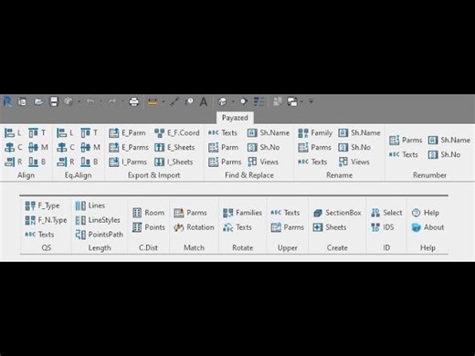 Payazed Revit Add-In إضافة بايزيد لبرنامج الريفيت | Mahmoud Afifi