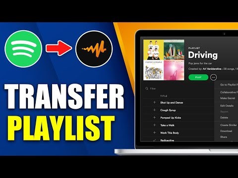 How To Transfer Playlist From Spotify To Audiomack