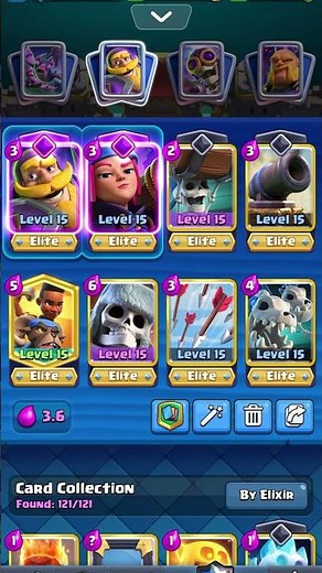 Best 4 Decks for Clan War #clashroyale