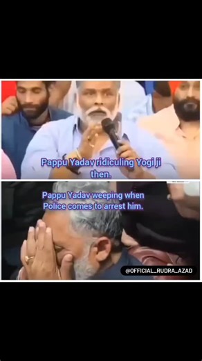 Azad Singh | Pappu Yadav, the so-called champion of the poor, got caught in a 31-year-old forgery case, faking rent docs, cheating, conspiring to grab... | Instagram