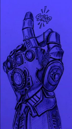 LOKI to THANOS: The Infinity Gauntlet 3D Transition | Marvel Studios Fan Art 🗡️💎#Shorts #Marvel #art