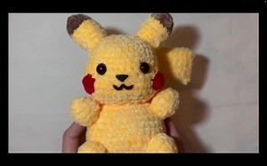Pikachu Crochet Pattern, Amigurumi Tutorial PDF English, Beginner Crochet Pattern Tutorial, Instant Download Mouse Crochet, Pokemon Inspired - Etsy