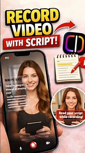 “NO MORE FORGETTING LINES!” Record Videos While Reading Your Script 🤯No Memorizing Needed! | #edits