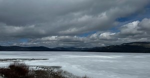Man rescued after falling through ice trying to save calf at Bitterroot Lake in Flathead County
