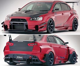 Varis wide body kit - version 2 for Mitsubishi Lancer Evo X