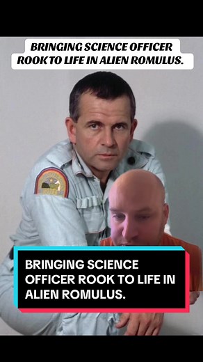 #greenscreen BRINGING SCIENCE OFFICER ROOK TO LIFE IN ALIEN ROMULUS. #AlienRomulus #Alien #Alien #FYP #Aliens #Romulus #ForYourPage #ForYouPage #Rook #IanHolm #FedeAlvarez #Movie #Movies #BehindTheScenes #BTS #Ian #Holm #Ash