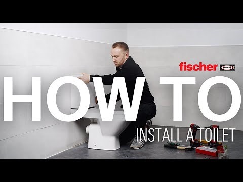 How To Install a Toilet | fischer fixings UK