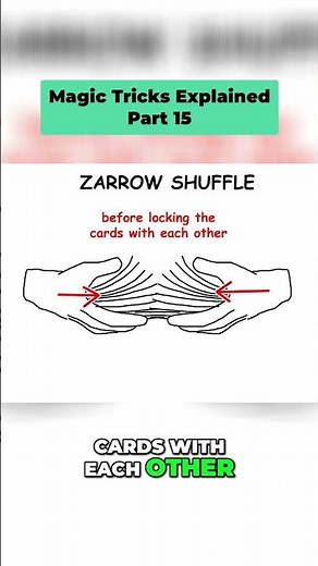 The Zarrow Shuffle: Card Trick That Looks Like Magic!