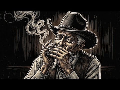 Delta Blues Harmonica – Twilight Slow Blues Jam Inspired by Old Mississippi Nights