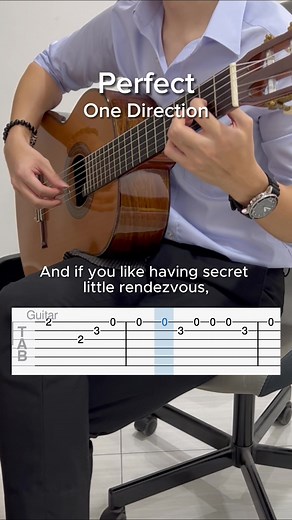 One Direction Perfect Guitar Tutorial and Tabs
