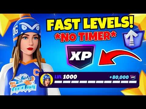 New FAST AFK Fortnite XP MAP to Help LEVEL UP FAST in Chapter 7 Season 1!