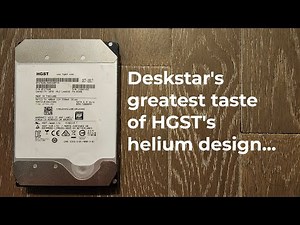 Hard Drive Sounds: HGST Deskstar NAS HDN721010ALE604