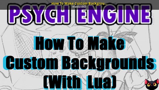 How To Make Custom Backgrounds For PE (With Lua) Tutorial for Friday Night Funkin' | FNF Tutorials