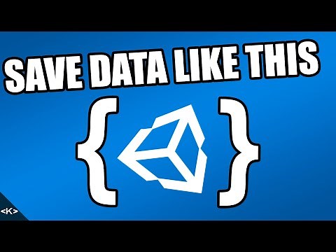 SAVE PERSISTENT DATA with JsonUtility in Unity