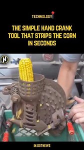 Powered only by human effort and clever design, a rotating spiked drum grips each kernel precisely, releasing it cleanly while the cob remains whole—transforming what was once hours of labor into a simple, fluid motion that feels almost effortless 🌽 With no electronics or fuel involved, its fully mechanical build works anywhere, runs quietly, requires minimal upkeep, and has earned the trust of farmers for generations through its durability and dependable performance. #indotnews #trending #tren