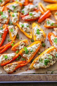 Cream Cheese Stuffed Baby Bell Peppers