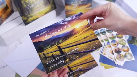 72 Pack Religious Thinking of You Cards Bulk Christian Greeting Notecards with Envelopes Blessing Gifts with Scripture Encouragement 4.5 x 6.2 Inch(Classic)