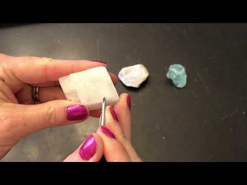 4th grade - scratch test for minerals