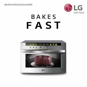 Now you can cook like the pros without breaking a sweat! The LG SolarDOM offers the Speed Auto Cook function which reduces the time needed to cook a dish without compromising the taste! Visit http://lge.ai/6185yJBgf to find out more. #BeAChefWithLGSolarDOM | LG Global