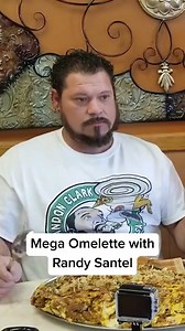 391K views · 6K reactions | That's what I call a big omelette. Check the whole video here : https://facebook.com/DaGarbageDisposal/videos/604339445393598/ #omelette #challenge #foodlover Randy Santel | Da Garbage Disposal | Facebook