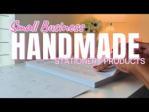 How I Make My Planners at Home | Small Business Planner Making Process