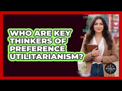 Who Are Key Thinkers Of Preference Utilitarianism?