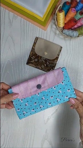 ✂️ Easy Coin Purse Sewing Tutorial | DIY Small Wallet & Pouch Bag Idea