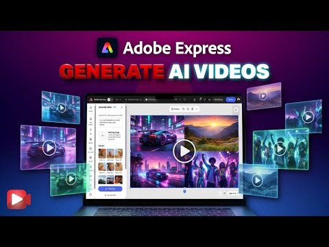 How to Generate AI Videos on Adobe Express | AI Video Generator Tutorial