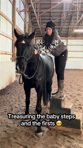 She’s almost three, so it’s time to start those tiny first steps towards riding! I’ve started so many young horses - I love the process, and I love the journey! There’s something so satisfying about knowing that you’ve been a team since the very beginning! But the choices I make and the risks I’m willing to take have changed as I’ve gotten older, and especially since I’ve become a mother. My daughter is fully dependent on me, even more so than most children, and I have to take that into account 