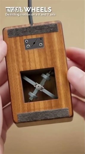 First computer Mouse was wooden