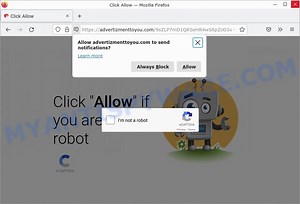Advertizmenttoyou.com Virus Removal Guide