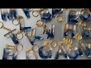 How To Make Resin Keychains Using Makeup/ The Supplies You Will need - Start to Finish!