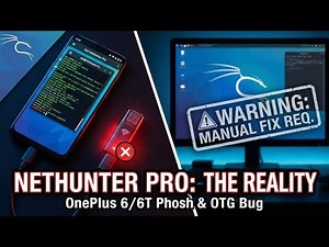 OnePlus 6T NetHunter Pro Review: Is It Really "Pure" Kali Linux? 🤔
