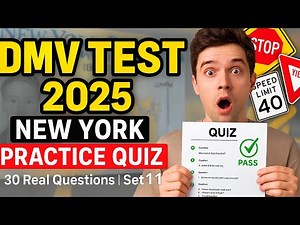 2025 New York DMV Test – SET 11 | 30 Practice Questions for Written Exam
