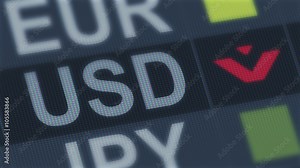 American dollar falling. World exchange market default. Global financial crisis