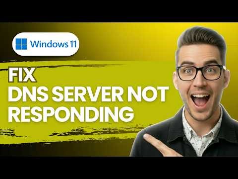 How to Fix Windows 11 “DNS Server Not Responding” [2026 Full Guide]