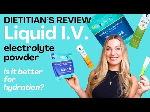 Liquid IV Electrolyte Powder Review (NOT SPONSORED) by a dietitian - Does it work?