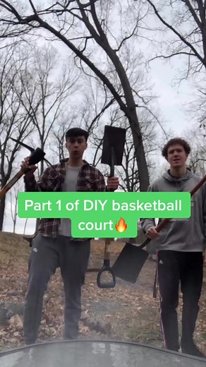 Done with The Shed, onto The Court🏀✔️