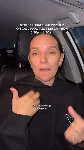 Drop your questions below! #aslinterpreter #signlanguage #oncall #nightvlog #family | Oursignedworld