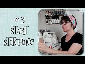 Machine Embroidery for Beginners 2021 - #3 Your First Design Stitch out