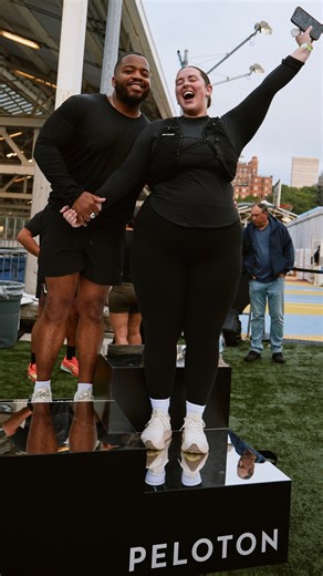 Emma Arletta on Instagram: "#ad Sharing our last name and our @onepeloton Tread this holiday season!!"