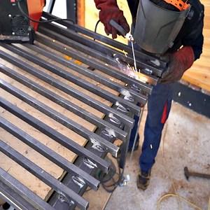 Welding a Modern Balcony Railing | DIY & Crafts