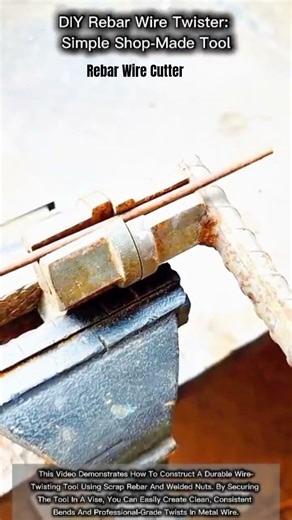 The Homemade Rebar Wire Cutter: Efficient & Cost-Free