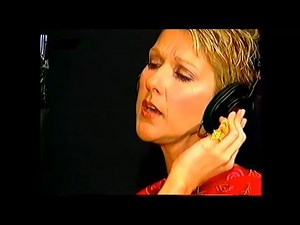 Celine Dion RARE - ENGL SUB - 1 fille & 4 types - Recording studio with Jean-Jacques Goldman